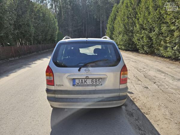 Opel Zafira 2002 Prienai, ar dzinēja tilpumu 2.00 L un nobraukumu 312 tūkst. km par 400 €, foto 4 vietnē AUTOMOTO.COM.LV