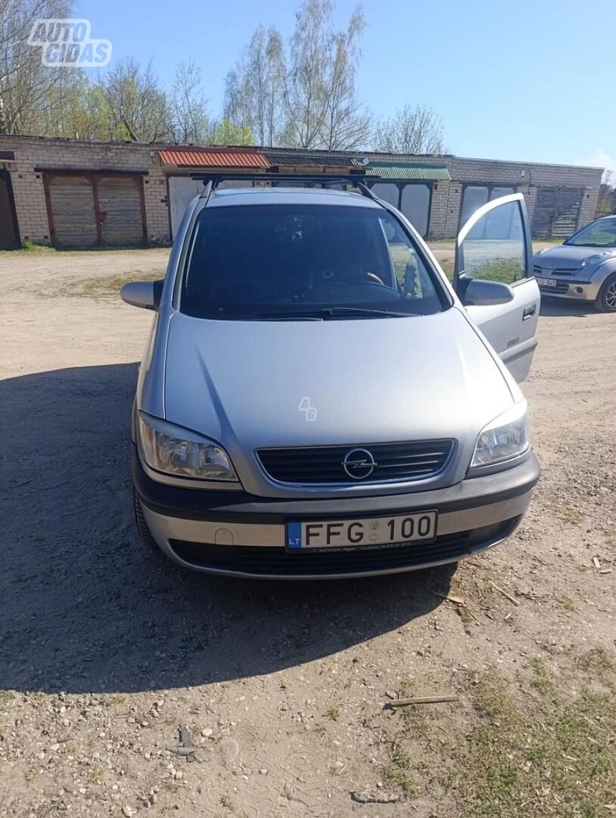 Opel Zafira 2002 Jurbarkas, ar dzinēja tilpumu 2.20 L un nobraukumu 317 tūkst. km par 1100 €, foto 1 vietnē AUTOMOTO.COM.LV