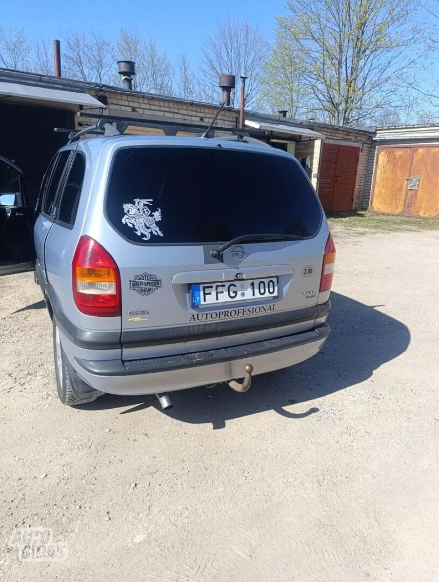 Opel Zafira 2002 Jurbarkas, ar dzinēja tilpumu 2.20 L un nobraukumu 317 tūkst. km par 1100 €, foto 11 vietnē AUTOMOTO.COM.LV