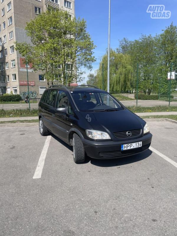 Опель Зафира 2002 в Каунас, объемом двигателя 1.90 л и пробегом 230 тыс. км за 850 €, фото 1 на AUTOMOTO.COM.LV