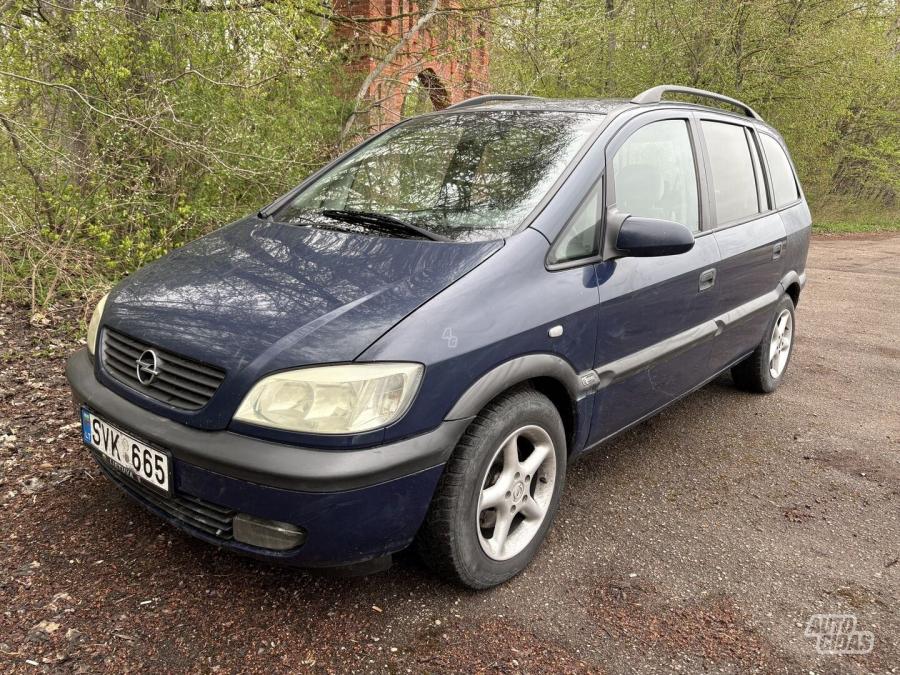 Opel Zafira 2002 Viļņa, ar dzinēja tilpumu 2.00 L un nobraukumu 259 tūkst. km par 580 €, foto 1 vietnē AUTOMOTO.COM.LV