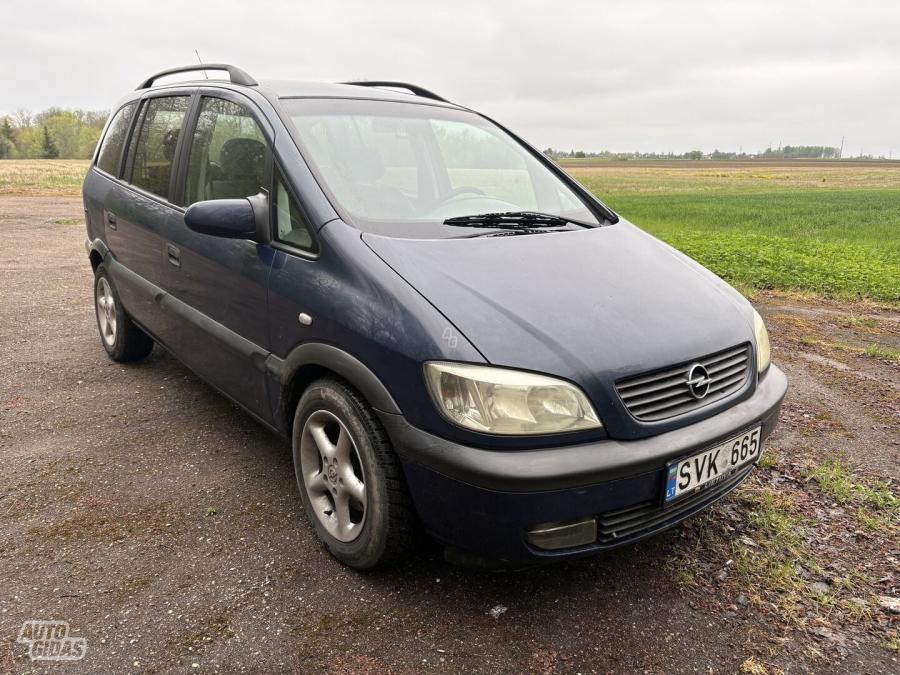 Opel Zafira 2002 Viļņa, ar dzinēja tilpumu 2.00 L un nobraukumu 259 tūkst. km par 580 €, foto 4 vietnē AUTOMOTO.COM.LV