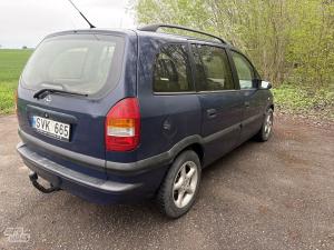 Opel Zafira 2002 Viļņa, ar dzinēja tilpumu 2.00 L un nobraukumu 259 tūkst. km par 580 €, foto 5 vietnē AUTOMOTO.COM.LV