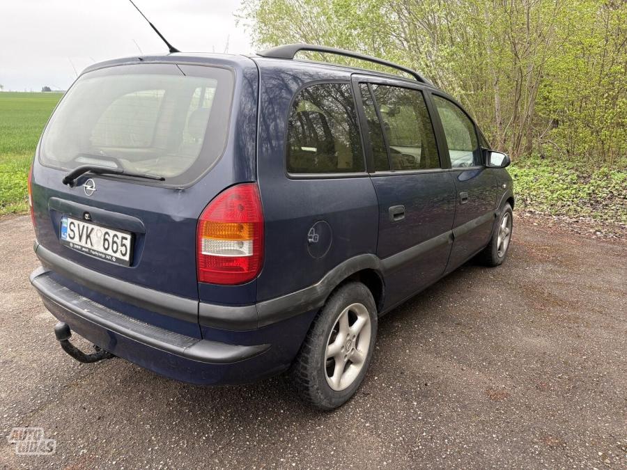 Opel Zafira 2002 Viļņa, ar dzinēja tilpumu 2.00 L un nobraukumu 259 tūkst. km par 580 €, foto 5 vietnē AUTOMOTO.COM.LV