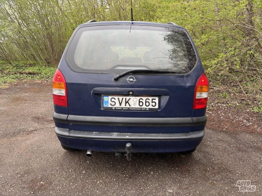 Opel Zafira 2002 Viļņa, ar dzinēja tilpumu 2.00 L un nobraukumu 259 tūkst. km par 580 €, foto 6 vietnē AUTOMOTO.COM.LV