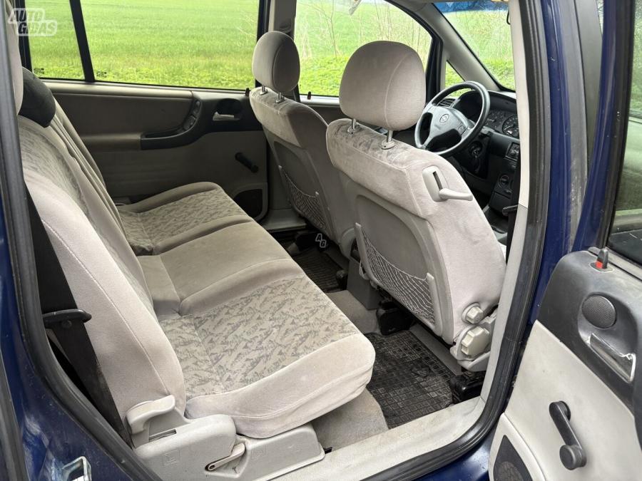 Opel Zafira 2002 Viļņa, ar dzinēja tilpumu 2.00 L un nobraukumu 259 tūkst. km par 580 €, foto 11 vietnē AUTOMOTO.COM.LV