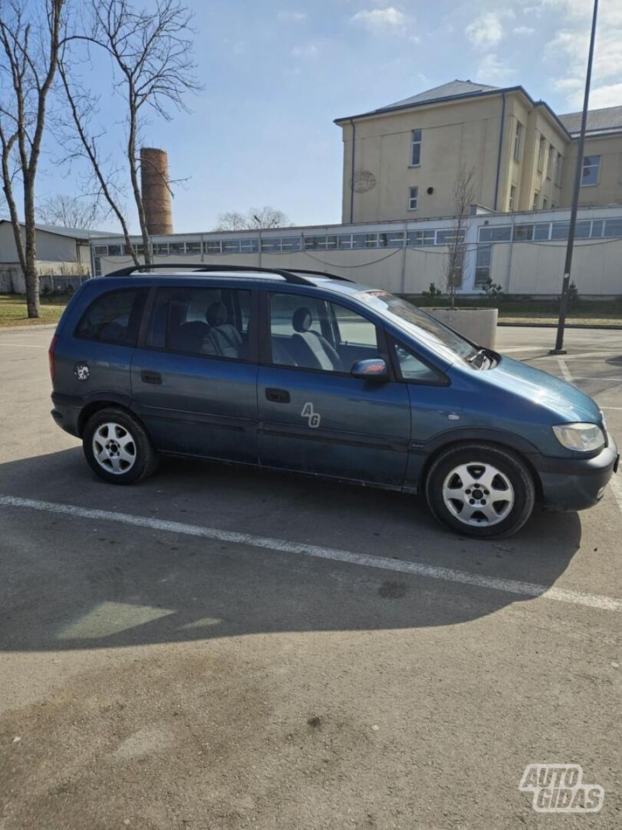Опель Зафира 2002 в Укмерге, объемом двигателя 2.00 л и пробегом 325 тыс. км за 900 €, фото 1 на AUTOMOTO.COM.LV
