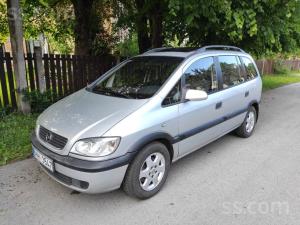 Опель Зафира 2002 в Рига, объемом двигателя 2.20 л и пробегом 248 тыс. км за 1500 €, фото  на AUTOMOTO.COM.LV