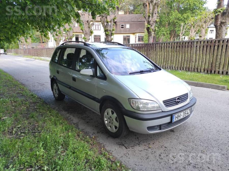 Опель Зафира 2002 в Рига, объемом двигателя 2.20 л и пробегом 248 тыс. км за 1500 €, фото 4 на AUTOMOTO.COM.LV