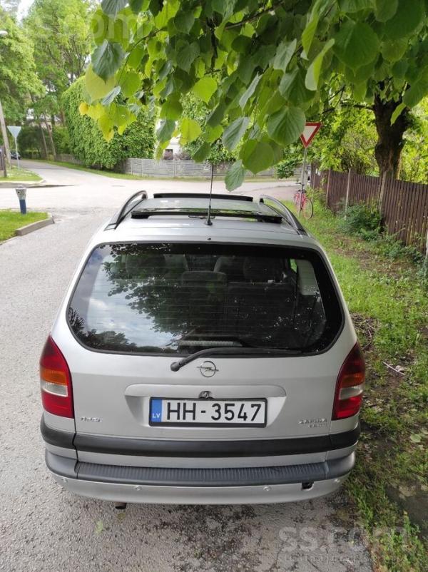 Opel Zafira 2002 Rīga, ar dzinēja tilpumu 2.20 L un nobraukumu 248 tūkst. km par 1500 €, foto 6 vietnē AUTOMOTO.COM.LV
