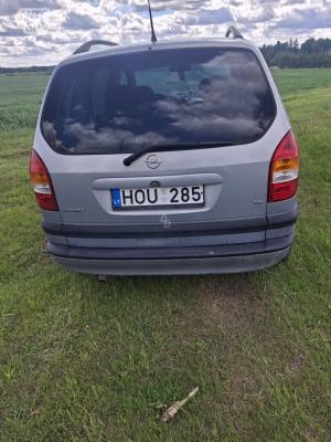 Opel Zafira 2002 Panevēža, ar dzinēja tilpumu 1.60 L un nobraukumu 251 tūkst. km par 600 €, foto 5 vietnē AUTOMOTO.COM.LV