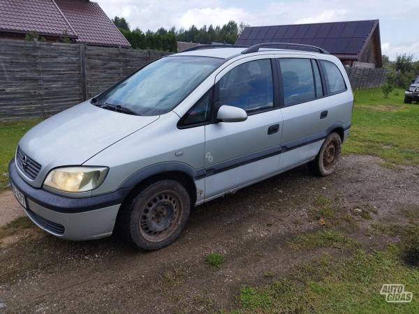Opel Zafira 2002 Mažeikiai, ar dzinēja tilpumu 2.00 L un nobraukumu 0 tūkst. km par 300 €, foto 1 vietnē AUTOMOTO.COM.LV