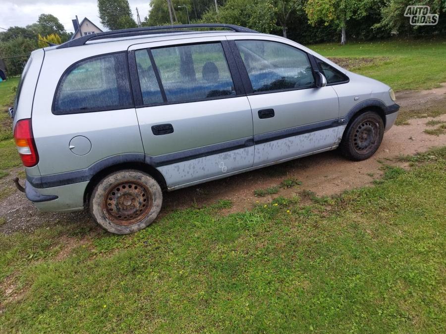 Opel Zafira 2002 Mažeikiai, ar dzinēja tilpumu 2.00 L un nobraukumu 0 tūkst. km par 300 €, foto 5 vietnē AUTOMOTO.COM.LV