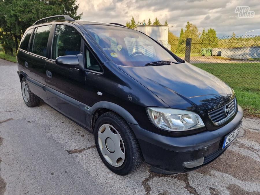Opel Zafira 2002 in Ukmerge, with an engine capacity of 2.00 L and mileage of 270 thousand km for 350 €, photo 3 on AUTOMOTO.COM.LV
