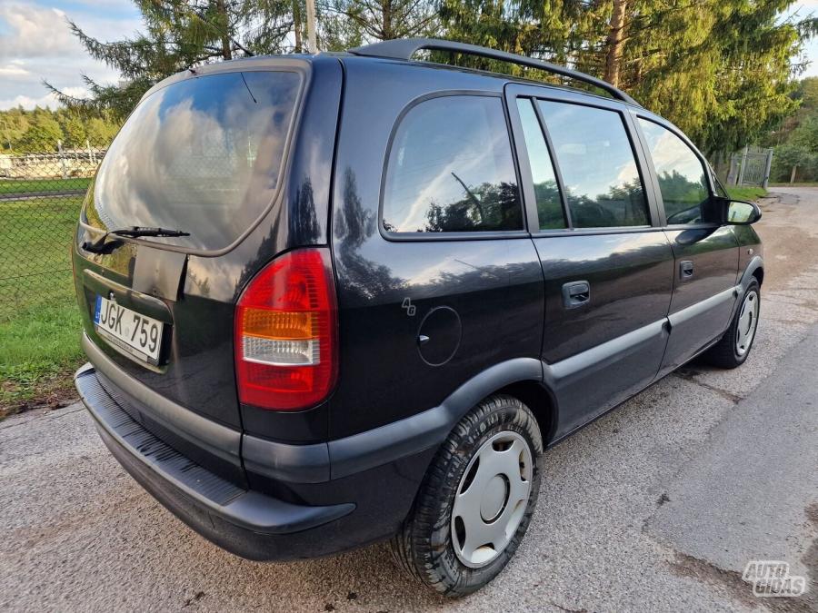 Opel Zafira 2002 in Ukmerge, with an engine capacity of 2.00 L and mileage of 270 thousand km for 350 €, photo 4 on AUTOMOTO.COM.LV