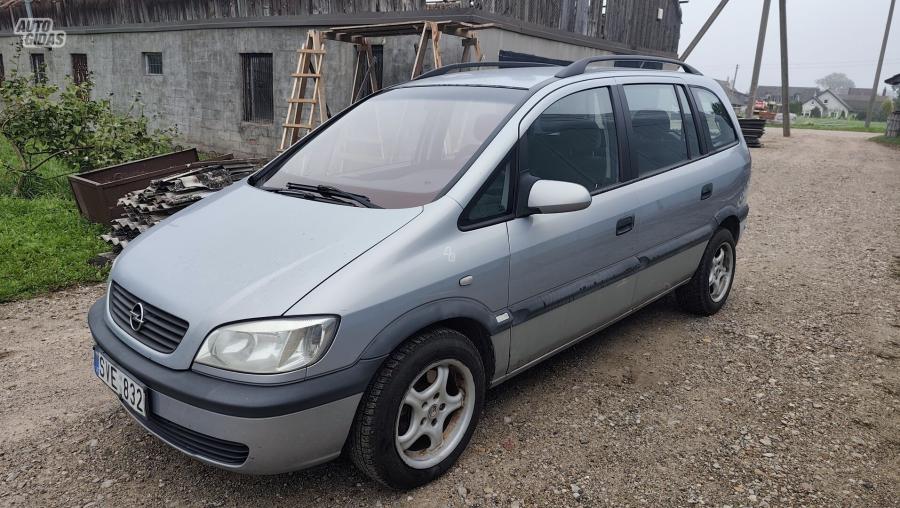 Opel Zafira 2002 Marijampole, ar dzinēja tilpumu 2.00 L un nobraukumu 377 tūkst. km par 400 €, foto 1 vietnē AUTOMOTO.COM.LV