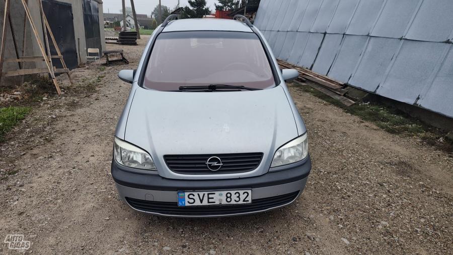 Opel Zafira 2002 Marijampole, ar dzinēja tilpumu 2.00 L un nobraukumu 377 tūkst. km par 400 €, foto 4 vietnē AUTOMOTO.COM.LV