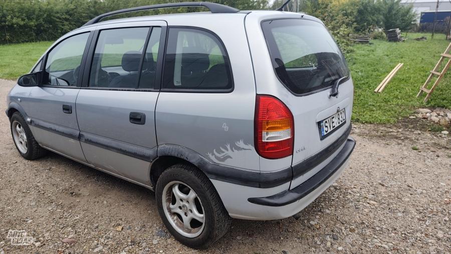 Opel Zafira 2002 Marijampole, ar dzinēja tilpumu 2.00 L un nobraukumu 377 tūkst. km par 400 €, foto 9 vietnē AUTOMOTO.COM.LV