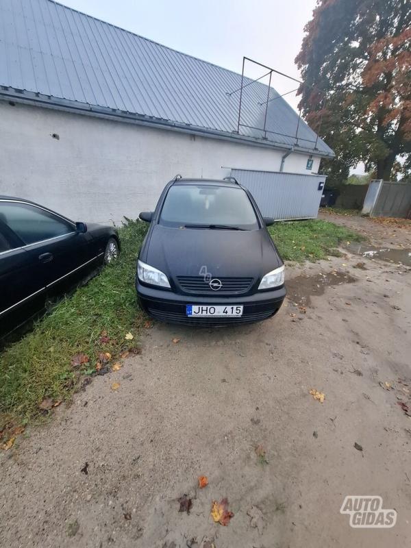 Opel Zafira 2002 Šauļi vietnē Opel Zafira 2002 Šauļi, ar dzinēja tilpumu 2.20 L un nobraukumu 300 tūkst. km par 450 €, foto 3 vietnē AUTOMOTO.COM.LV