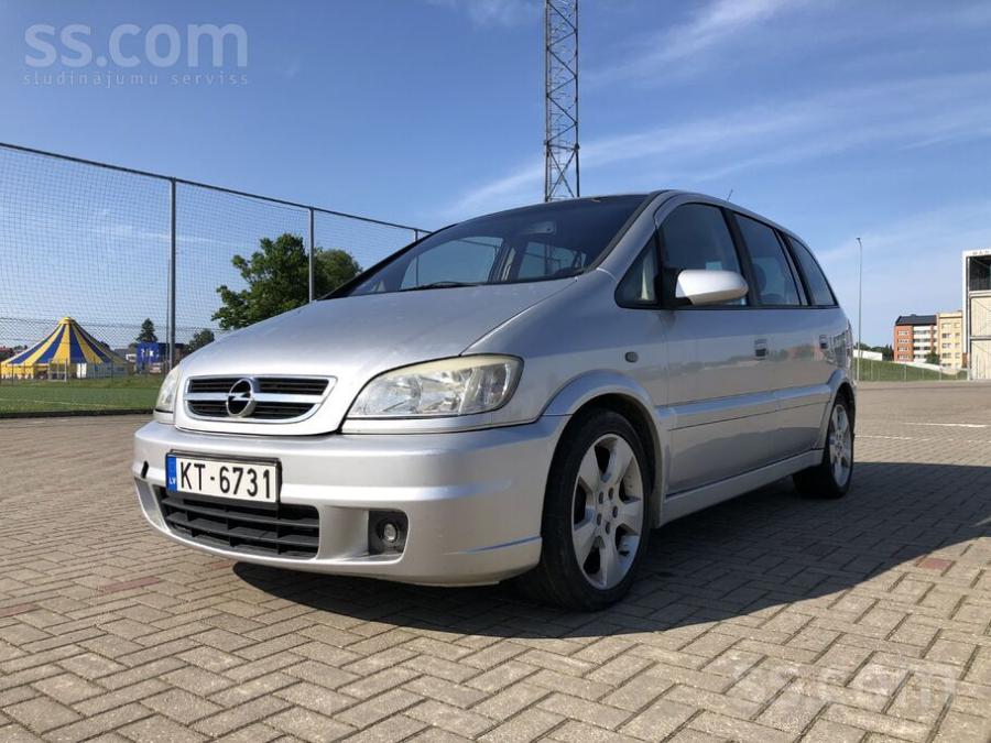 Opel Zafira 2003 Valmiera, ar dzinēja tilpumu 2.00 L un nobraukumu 360 tūkst. km par 3550 €, foto 1 vietnē AUTOMOTO.COM.LV