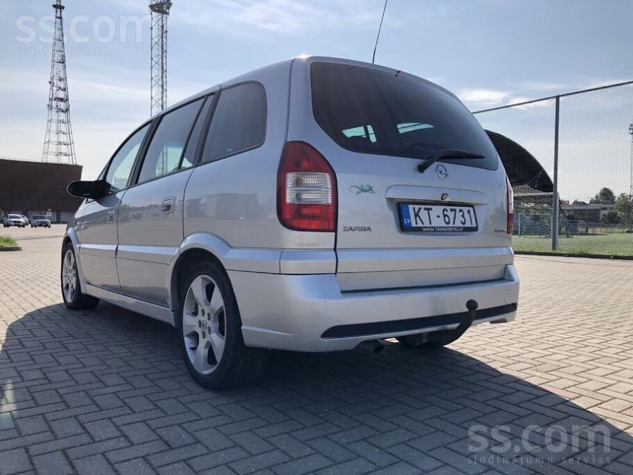 Opel Zafira 2003 Valmiera, ar dzinēja tilpumu 2.00 L un nobraukumu 360 tūkst. km par 3550 €, foto 5 vietnē AUTOMOTO.COM.LV