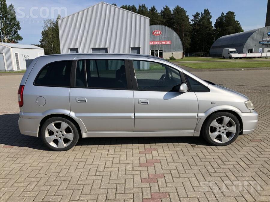 Opel Zafira 2003 Valmiera, ar dzinēja tilpumu 2.00 L un nobraukumu 360 tūkst. km par 3550 €, foto 8 vietnē AUTOMOTO.COM.LV