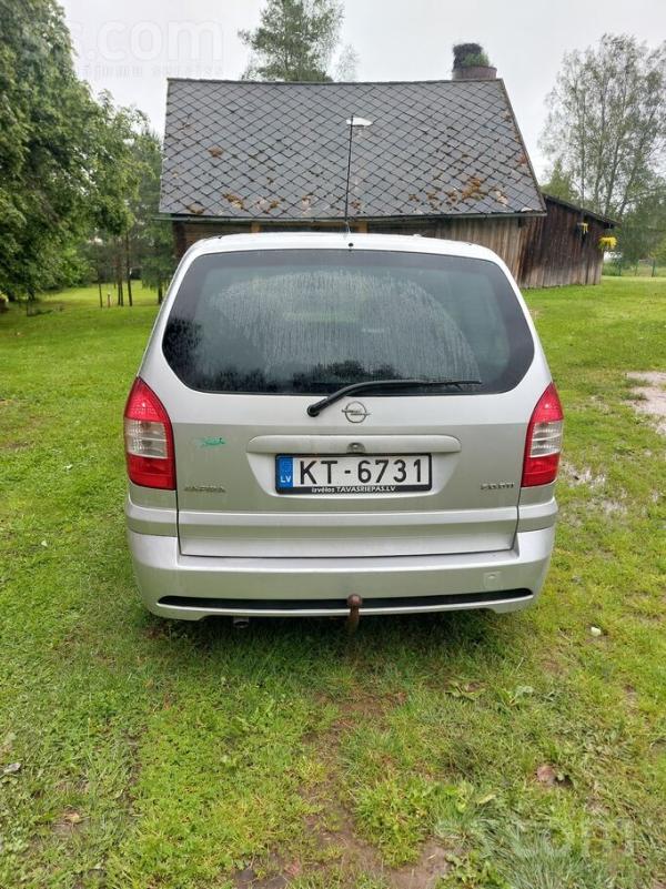 Opel Zafira 2003 in Gulbene, with an engine capacity of 2.00 L and mileage of 361 thousand km for 1200 €, photo 8 on AUTOMOTO.COM.LV