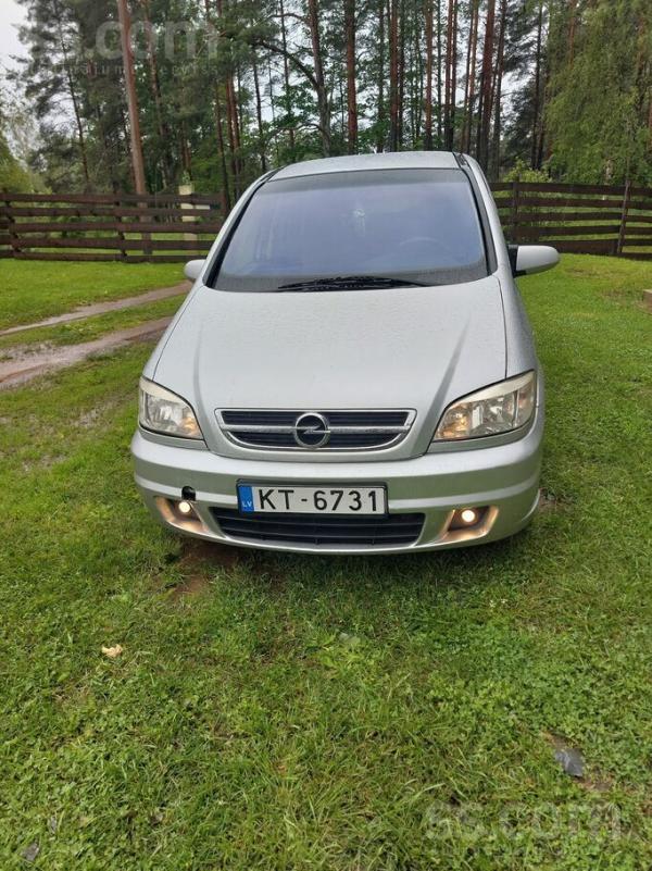 Opel Zafira 2003 in Gulbene, with an engine capacity of 2.00 L and mileage of 361 thousand km for 1200 €, photo 9 on AUTOMOTO.COM.LV