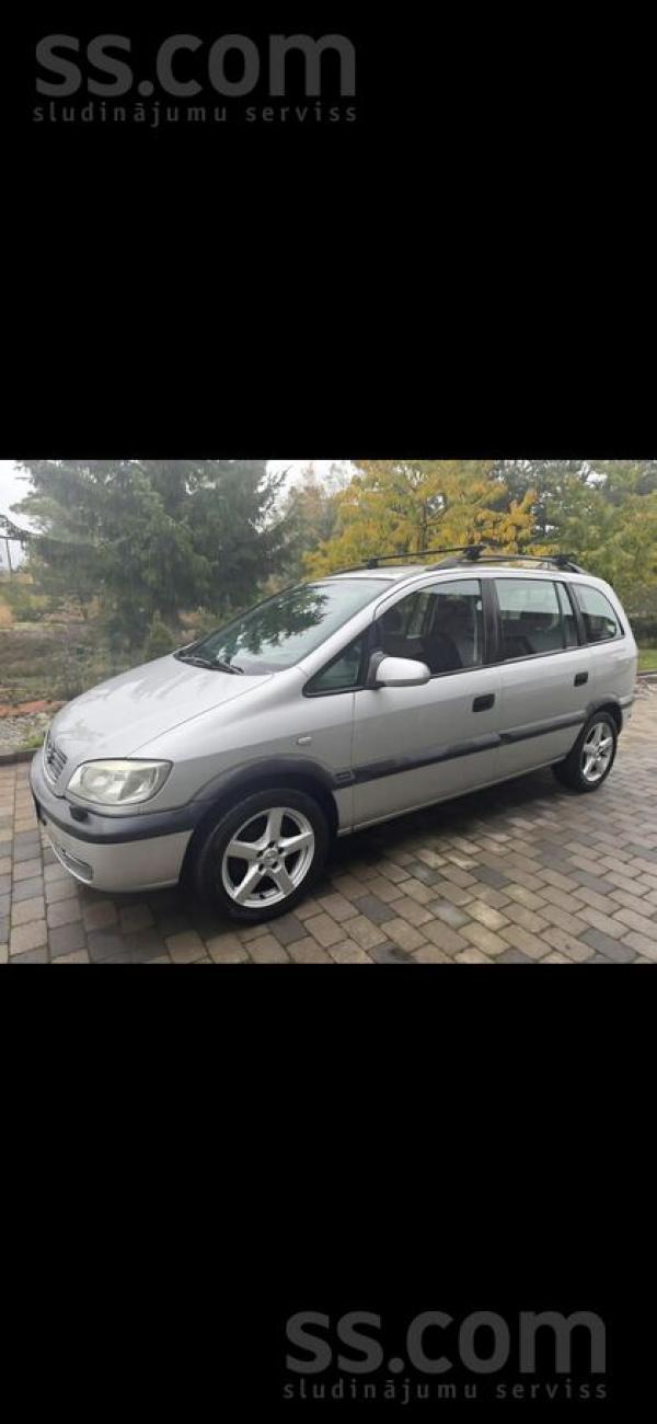 Opel Zafira 2003 Balvi, ar dzinēja tilpumu 1.80 L un nobraukumu 251 tūkst. km par 1200 €, foto 1 vietnē AUTOMOTO.COM.LV