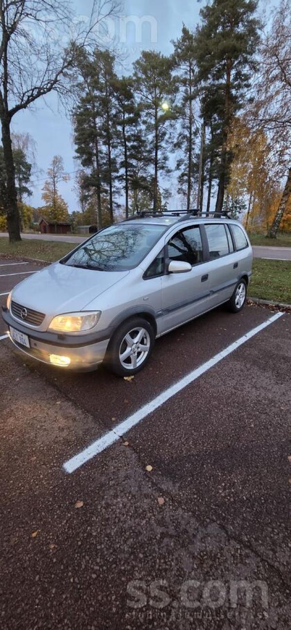Opel Zafira 2003 Balvi, ar dzinēja tilpumu 1.80 L un nobraukumu 251 tūkst. km par 1200 €, foto 4 vietnē AUTOMOTO.COM.LV