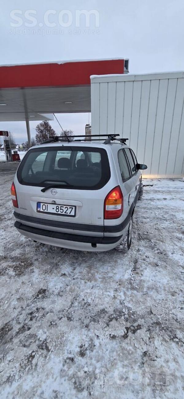 Opel Zafira 2003 Balvi, ar dzinēja tilpumu 1.80 L un nobraukumu 251 tūkst. km par 1200 €, foto 6 vietnē AUTOMOTO.COM.LV