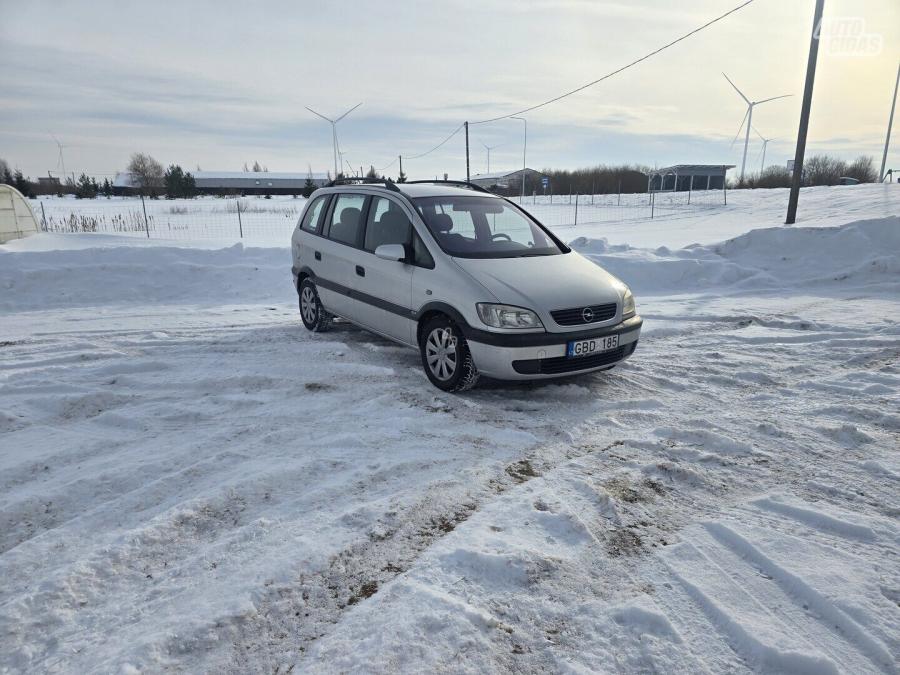 Opel Zafira 2003 Telšiai, ar dzinēja tilpumu 2.00 L un nobraukumu 123 tūkst. km par 1000 €, foto 1 vietnē AUTOMOTO.COM.LV