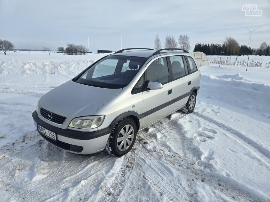 Opel Zafira 2003 Telšiai, ar dzinēja tilpumu 2.00 L un nobraukumu 123 tūkst. km par 1000 €, foto 2 vietnē AUTOMOTO.COM.LV