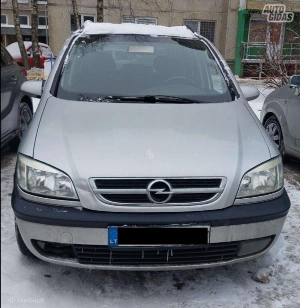 Opel Zafira 2003 Kauņa, ar dzinēja tilpumu 1.80 L un nobraukumu 25 tūkst. km par 650 €, foto 1 vietnē AUTOMOTO.COM.LV