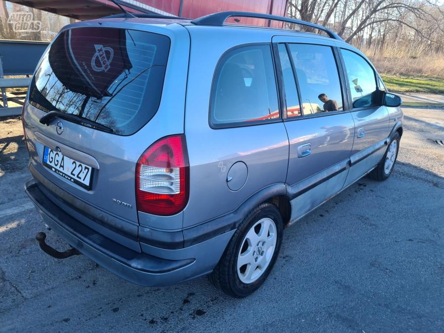 Opel Zafira 2003 in Klaipeda, with an engine capacity of 2.00 L and mileage of 353 thousand km for 850 €, photo 4 on AUTOMOTO.COM.LV