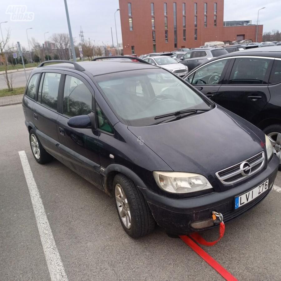 Opel Zafira 2003 in Klaipeda, with an engine capacity of 2.00 L and mileage of 300 thousand km for 370 €, photo 3 on AUTOMOTO.COM.LV