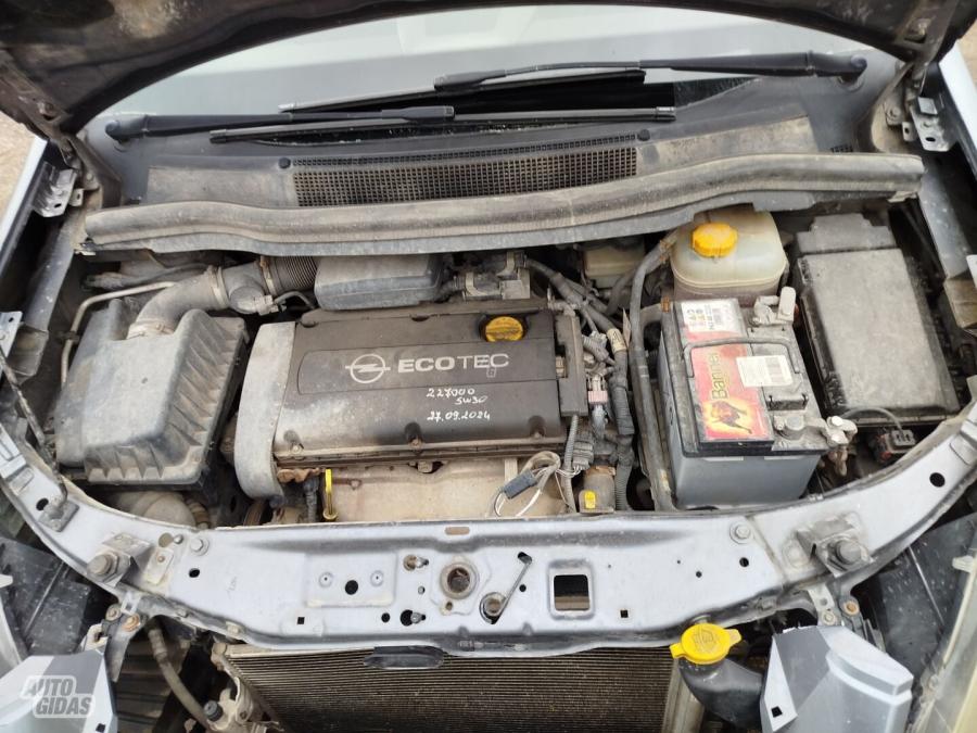 Opel Zafira 2003 Viļņa, ar dzinēja tilpumu 1.60 L un nobraukumu 308 tūkst. km par 650 €, foto 7 vietnē AUTOMOTO.COM.LV