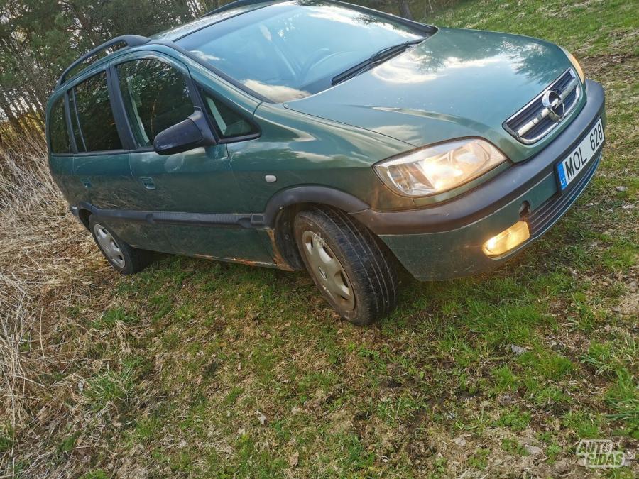 Opel Zafira 2003 in Ignalina, with an engine capacity of 1.90 L and mileage of 25 thousand km for 299 €, photo 8 on AUTOMOTO.COM.LV