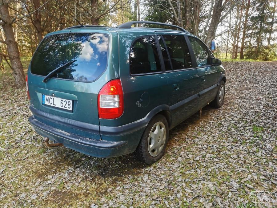 Opel Zafira 2003 in Ignalina, with an engine capacity of 1.90 L and mileage of 25 thousand km for 299 €, photo 9 on AUTOMOTO.COM.LV
