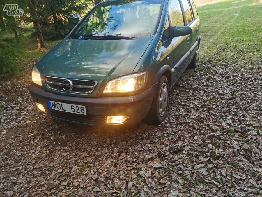 Opel Zafira 2003 in Ignalina, with an engine capacity of 1.90 L and mileage of 25 thousand km for 299 €, photo 10 on AUTOMOTO.COM.LV