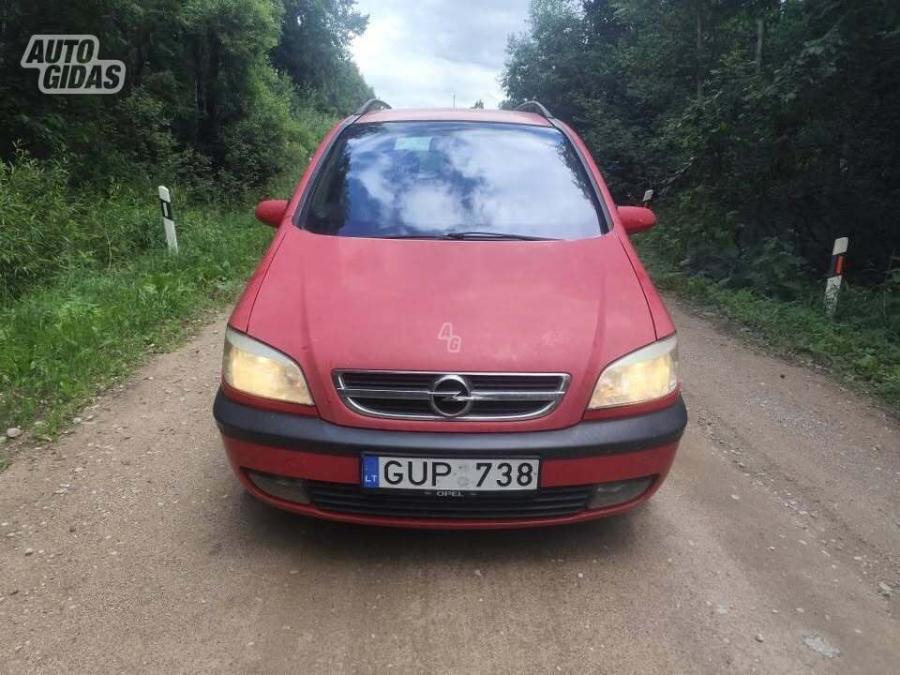 Опель Зафира 2003 в Тельшяй, объемом двигателя 2.00 л и пробегом 254 тыс. км за 420 €, фото 1 на AUTOMOTO.COM.LV
