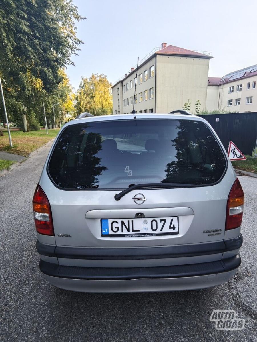 Opel Zafira 2003 Alīta, ar dzinēja tilpumu 2.00 L un nobraukumu 270 tūkst. km par 780 €, foto 6 vietnē AUTOMOTO.COM.LV