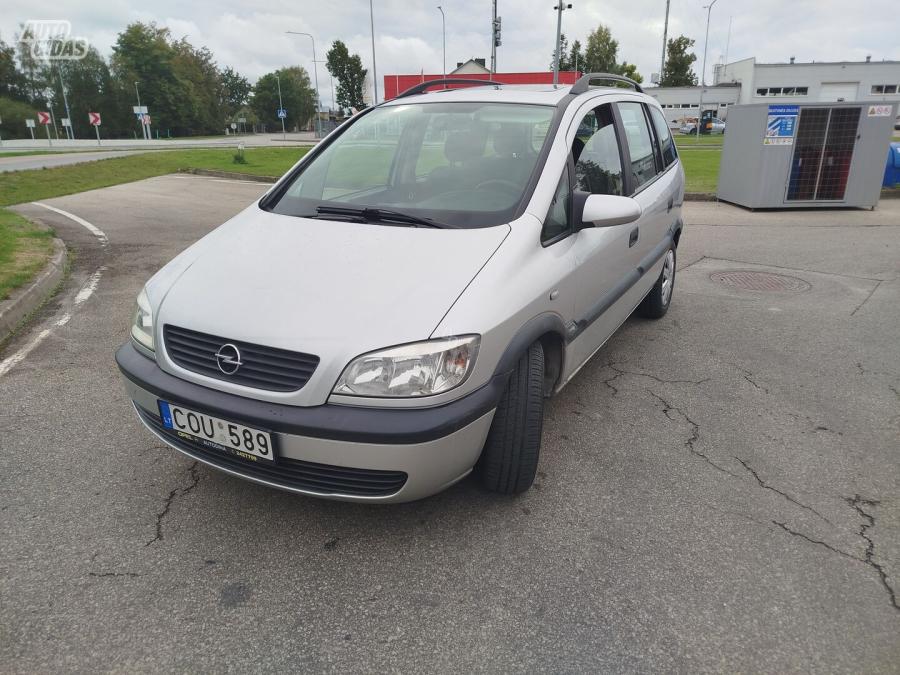 Opel Zafira 2003 in Panevezys, with an engine capacity of 2.00 L and mileage of 250 thousand km for 999 €, photo 3 on AUTOMOTO.COM.LV