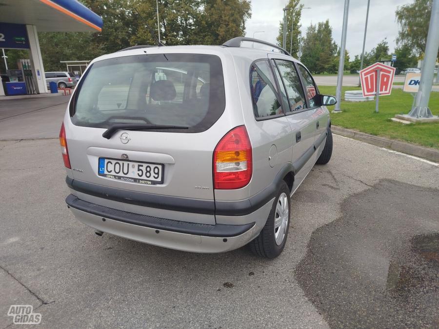 Opel Zafira 2003 in Panevezys, with an engine capacity of 2.00 L and mileage of 250 thousand km for 999 €, photo 5 on AUTOMOTO.COM.LV