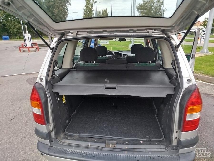 Opel Zafira 2003 in Panevezys, with an engine capacity of 2.00 L and mileage of 250 thousand km for 999 €, photo 7 on AUTOMOTO.COM.LV