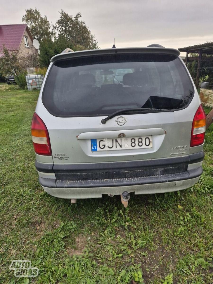 Opel Zafira 2003 in Panevezys, with an engine capacity of 2.00 L and mileage of 374 thousand km for 750 €, photo 3 on AUTOMOTO.COM.LV