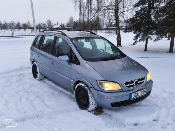 Opel Zafira 2004 in Vilnius, with an engine capacity of 2.00 L and mileage of 242 thousand km for 750 €, photo 1 on AUTOMOTO.COM.LV