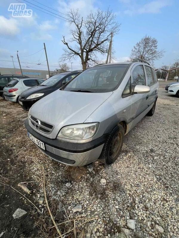 Opel Zafira 2004 Kauņa, ar dzinēja tilpumu 2.00 L un nobraukumu 330 tūkst. km par 525 €, foto 1 vietnē AUTOMOTO.COM.LV