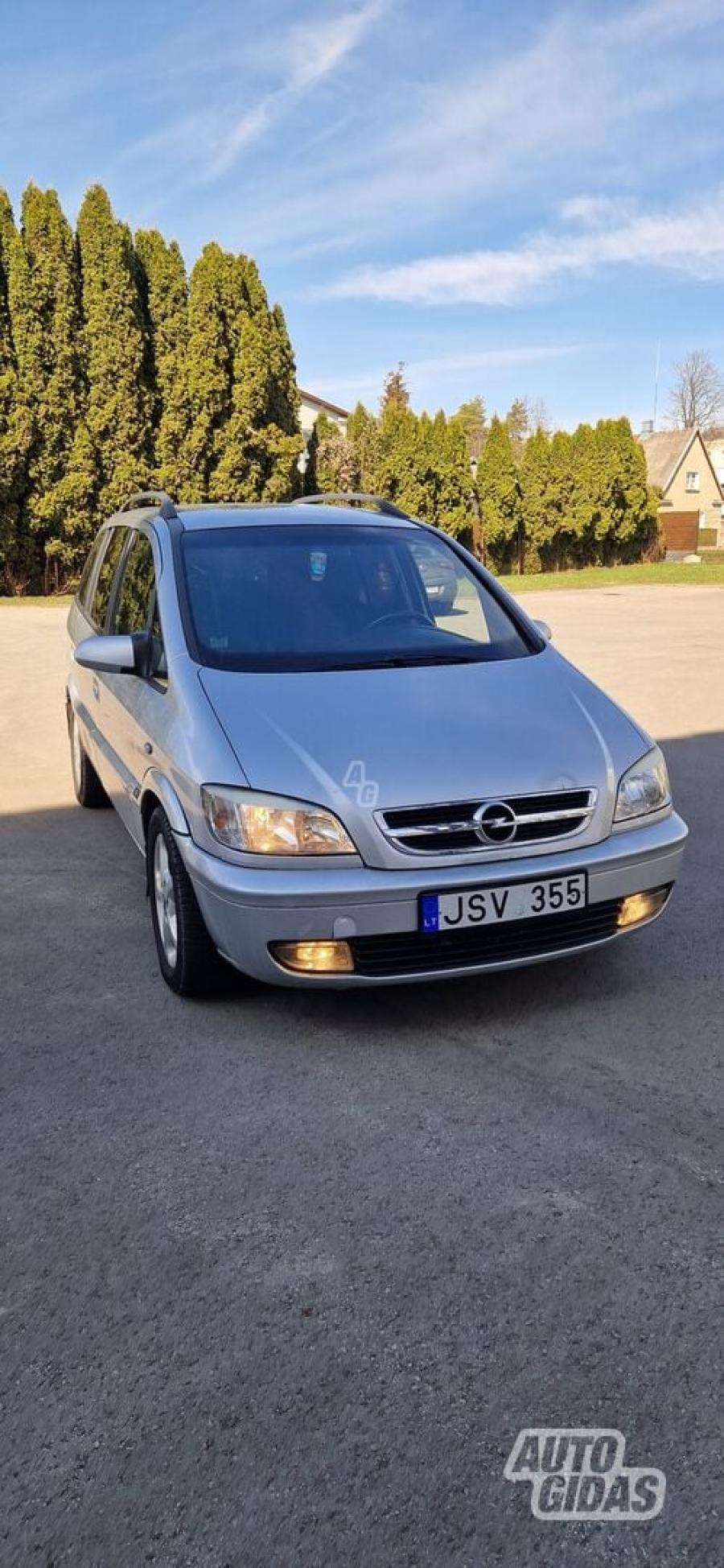 Opel Zafira 2004 in Mazeikiai, with an engine capacity of 2.20 L and mileage of 269 thousand km for 950 €, photo 3 on AUTOMOTO.COM.LV