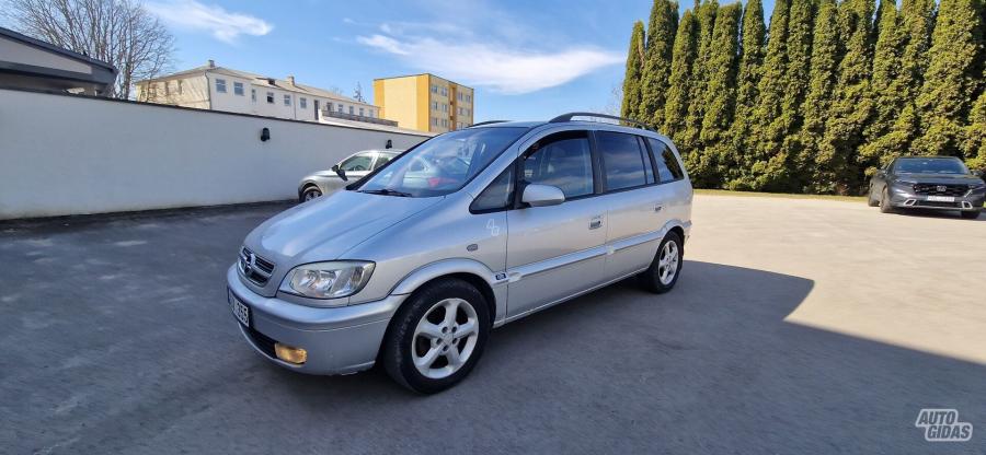 Opel Zafira 2004 in Mazeikiai, with an engine capacity of 2.20 L and mileage of 269 thousand km for 950 €, photo 12 on AUTOMOTO.COM.LV
